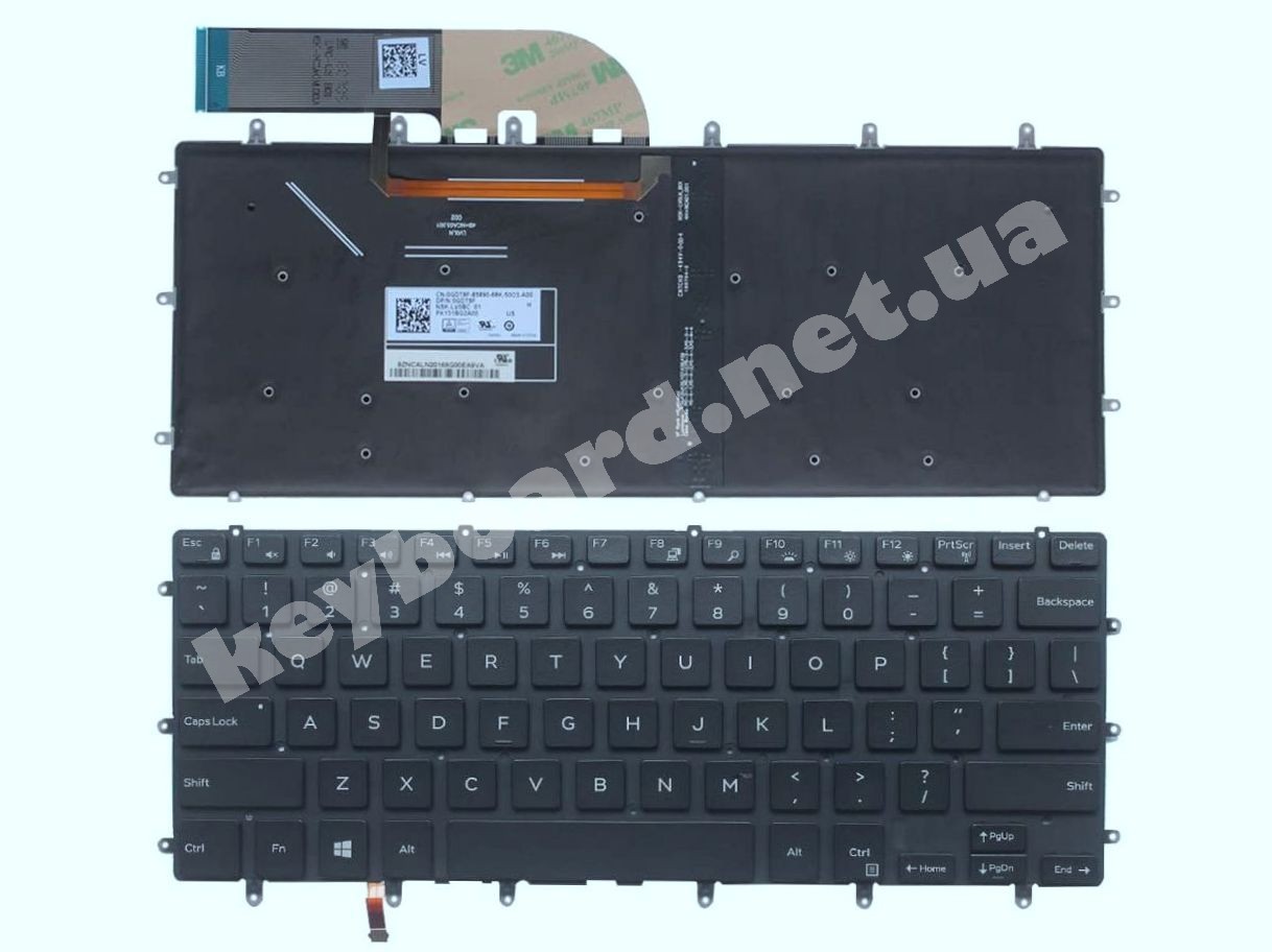 Клавіатура до ноутбука Dell Precision 5540 :: keyboard.net.ua